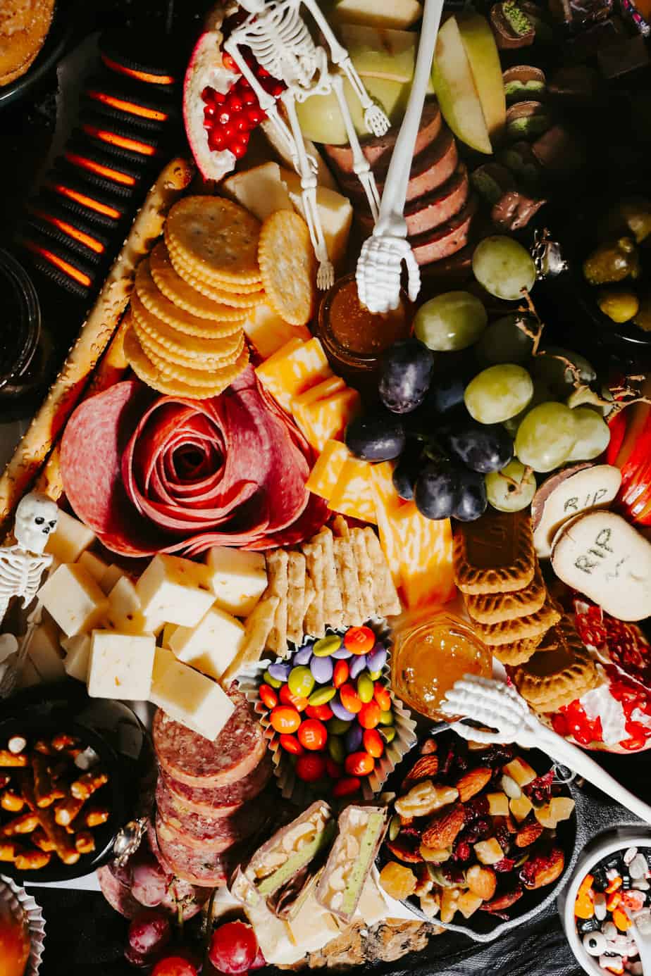 Simple Halloween Grazing Board - Baking Guilty