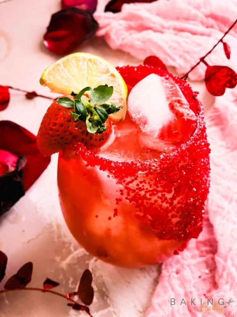 Sweet Love Potion Mocktail - Baking Guilty