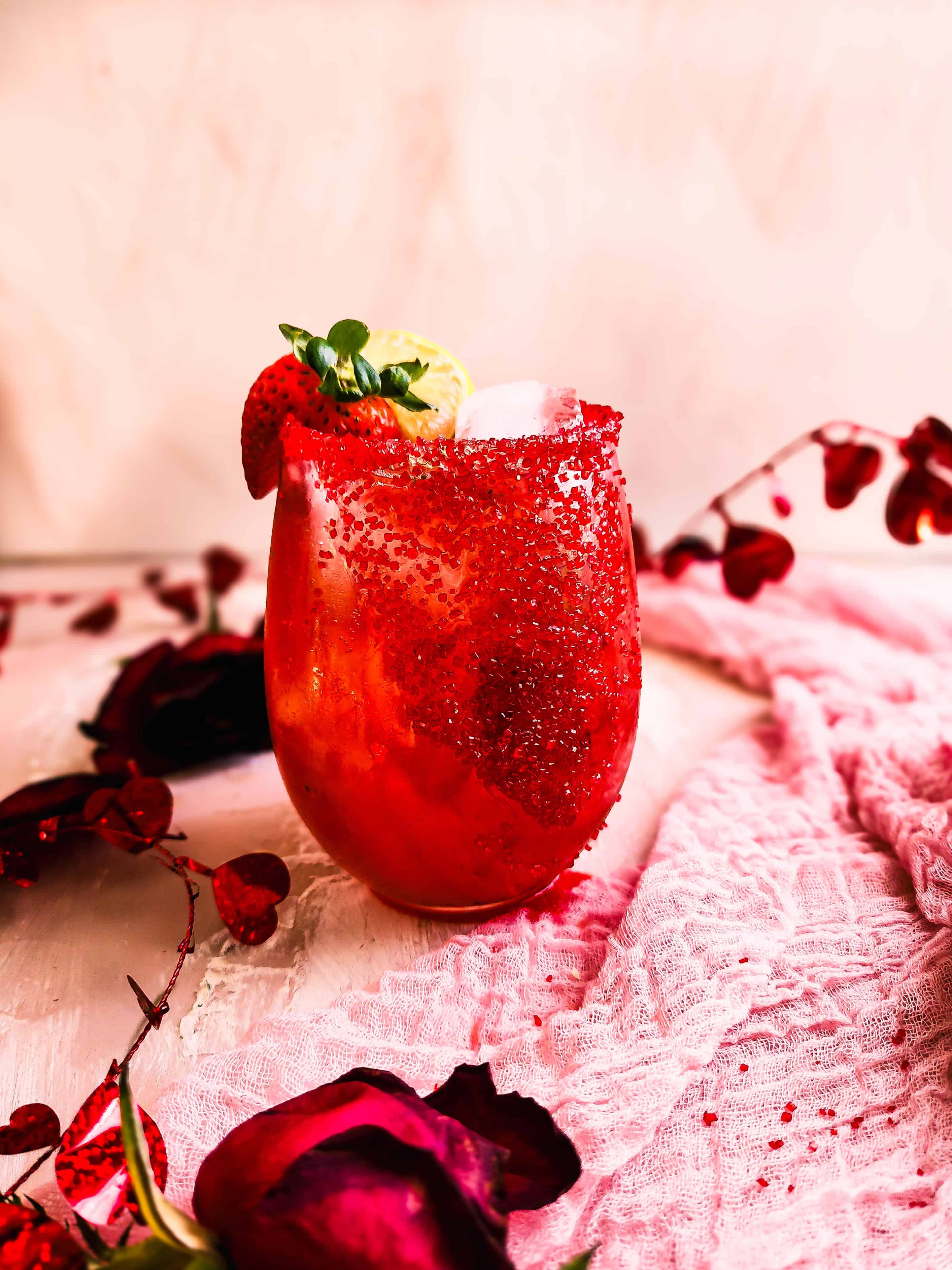 Sweet Love Potion Mocktail - Baking Guilty