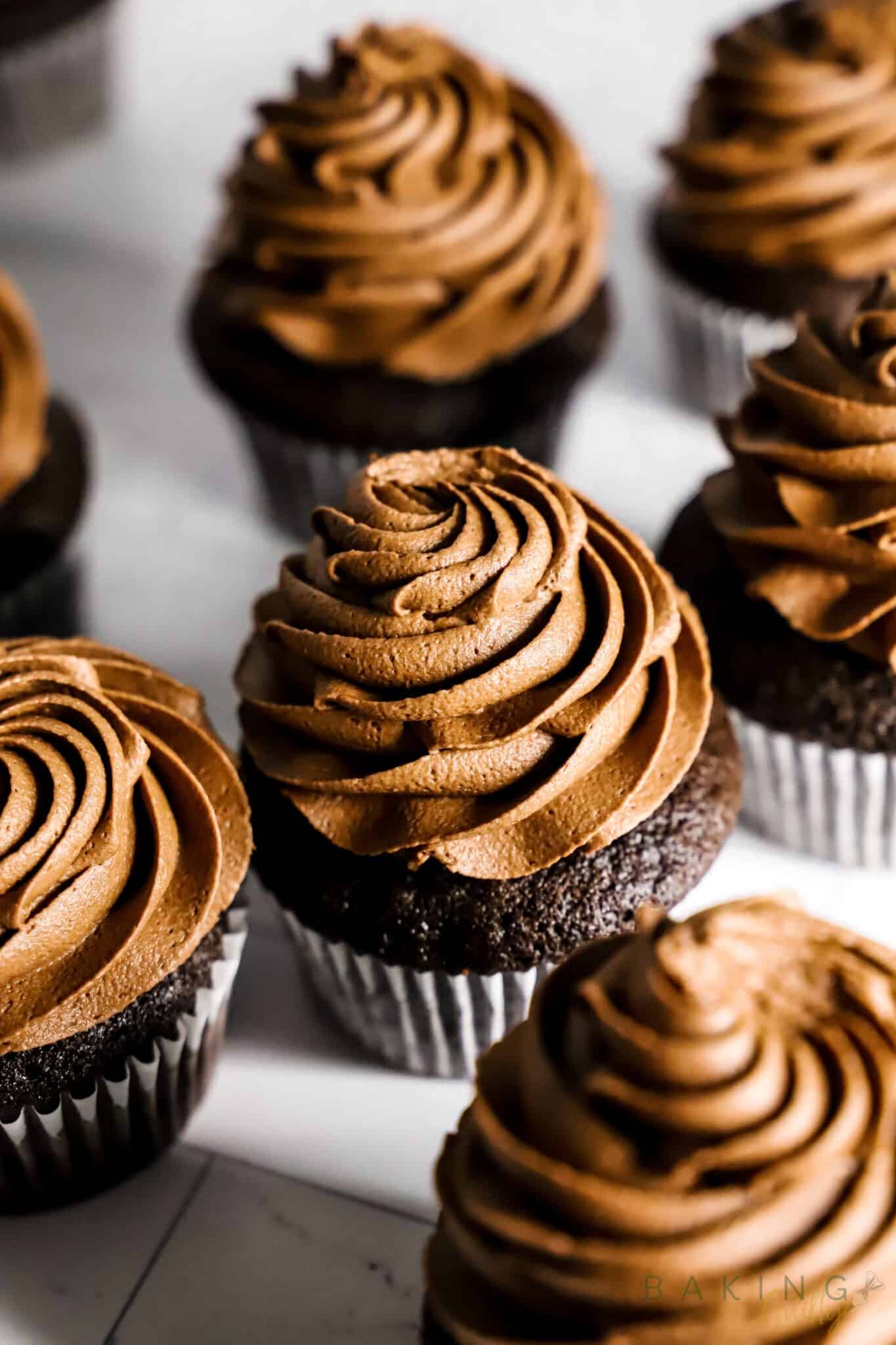 Double Chocolate Cupcakes - Baking Guilty